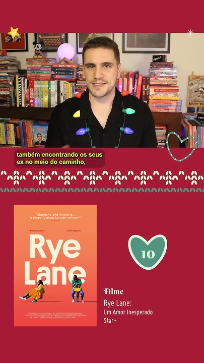 #Adventástico 10 Rye Lane: Um Amor Inesperado, Star+ | #AllPOPStuff #Dicas #Natal 🗓️🎄 - YouTube