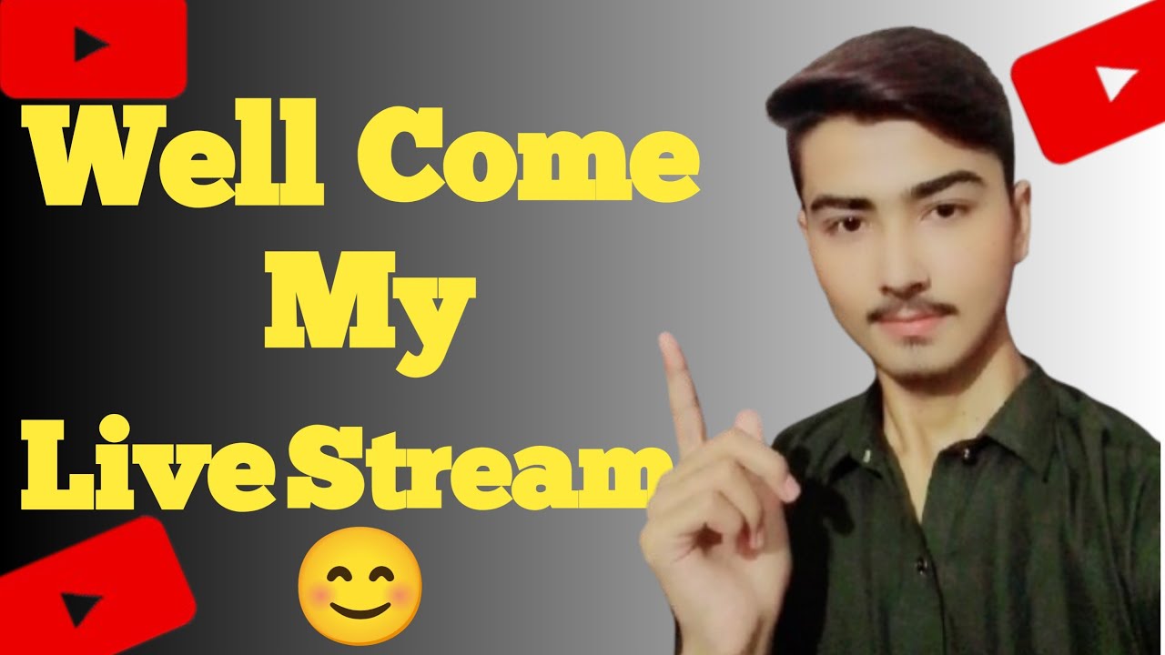 welcome to my live stream 😀 - YouTube