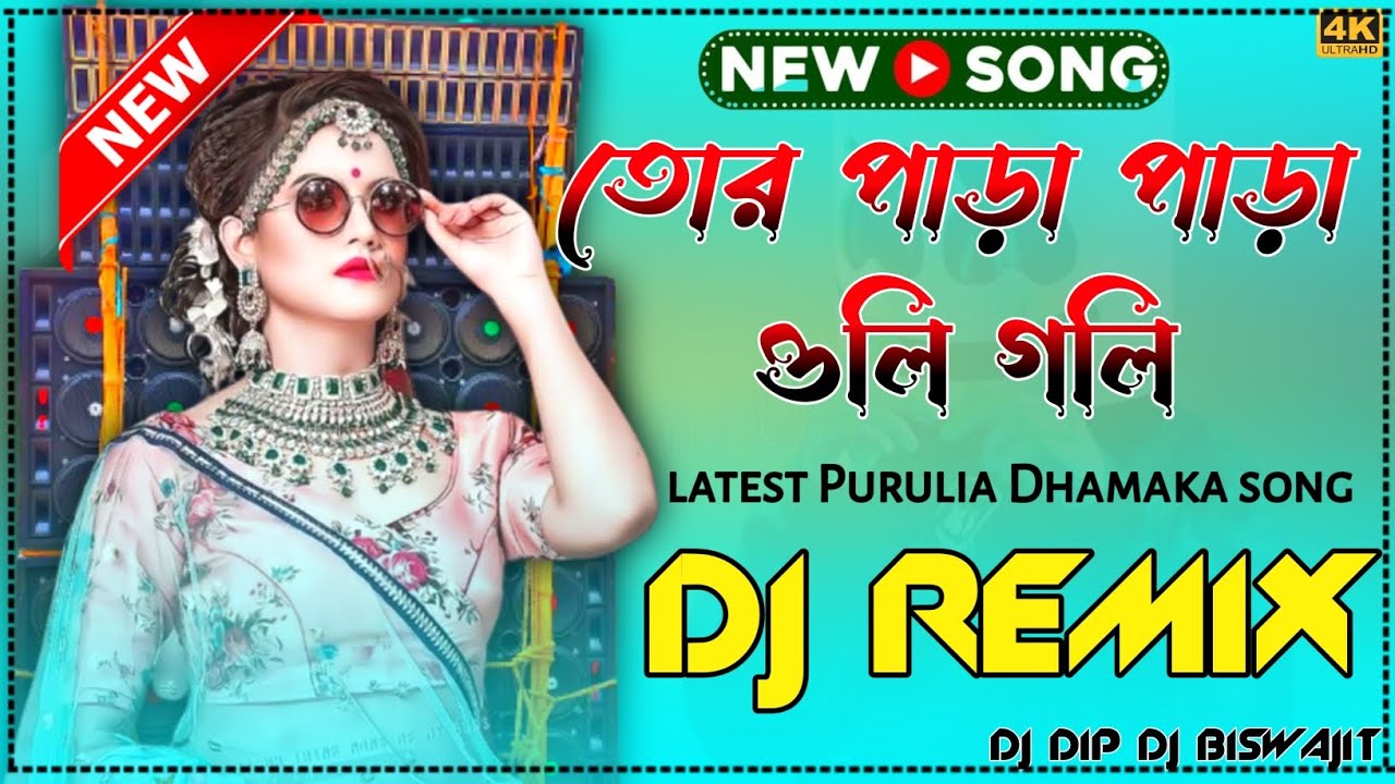 তোর পাড়া পাড়া ওলি গলি DJ Latest Purulia Dhamaka Song DJ BISWAJIT DJ ...
