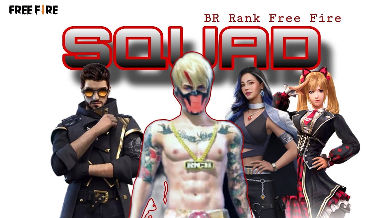 Br Ranked Squad match | free fire Game Br Rank Booyah | rank push # ...