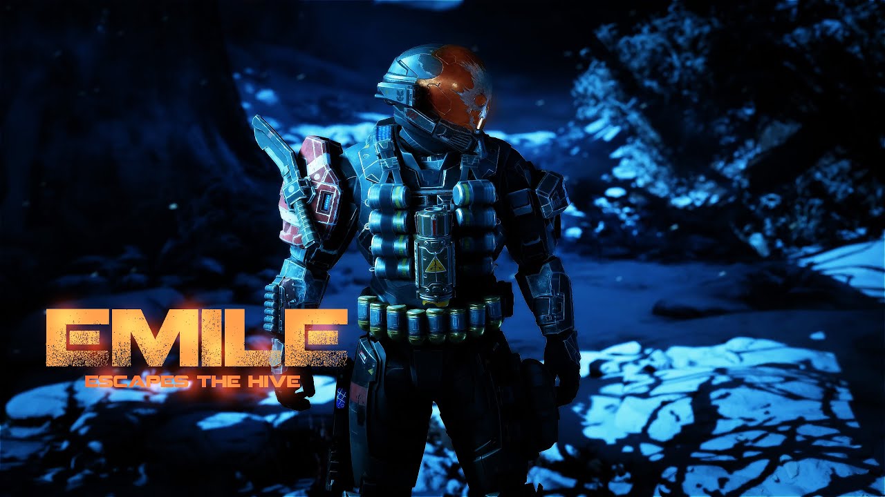 Halo's Emile Escapes The Hive | Gears of War 5 - YouTube