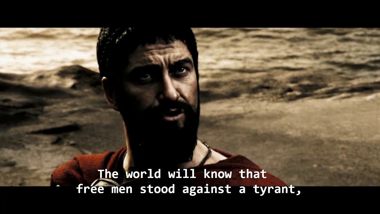 I SAID: The few stood against many | 300 - YouTube