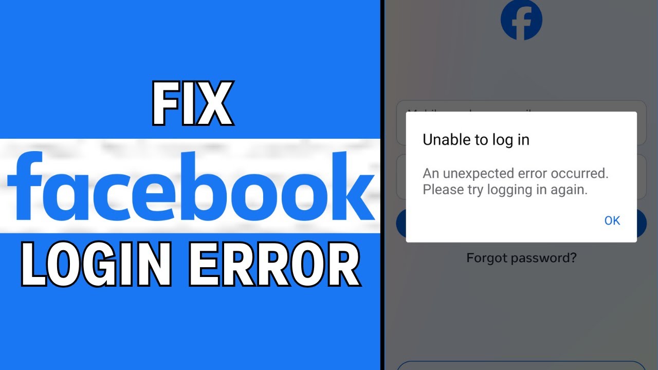 How To Fix Facebook Unable To Login Problem Today (LATEST) - YouTube