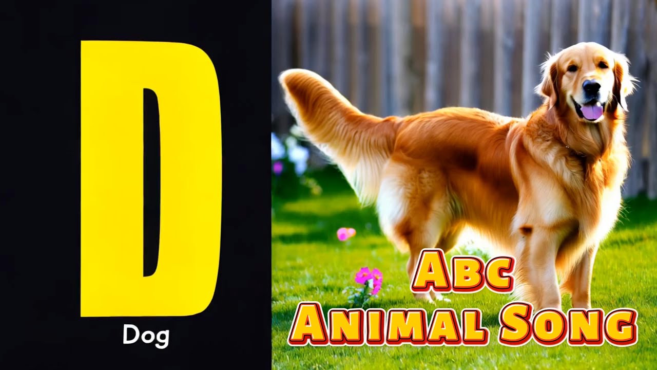 ABC Animal Song 🐾 | Fun Alphabet Animals for Kids | Learn & Sing with ...