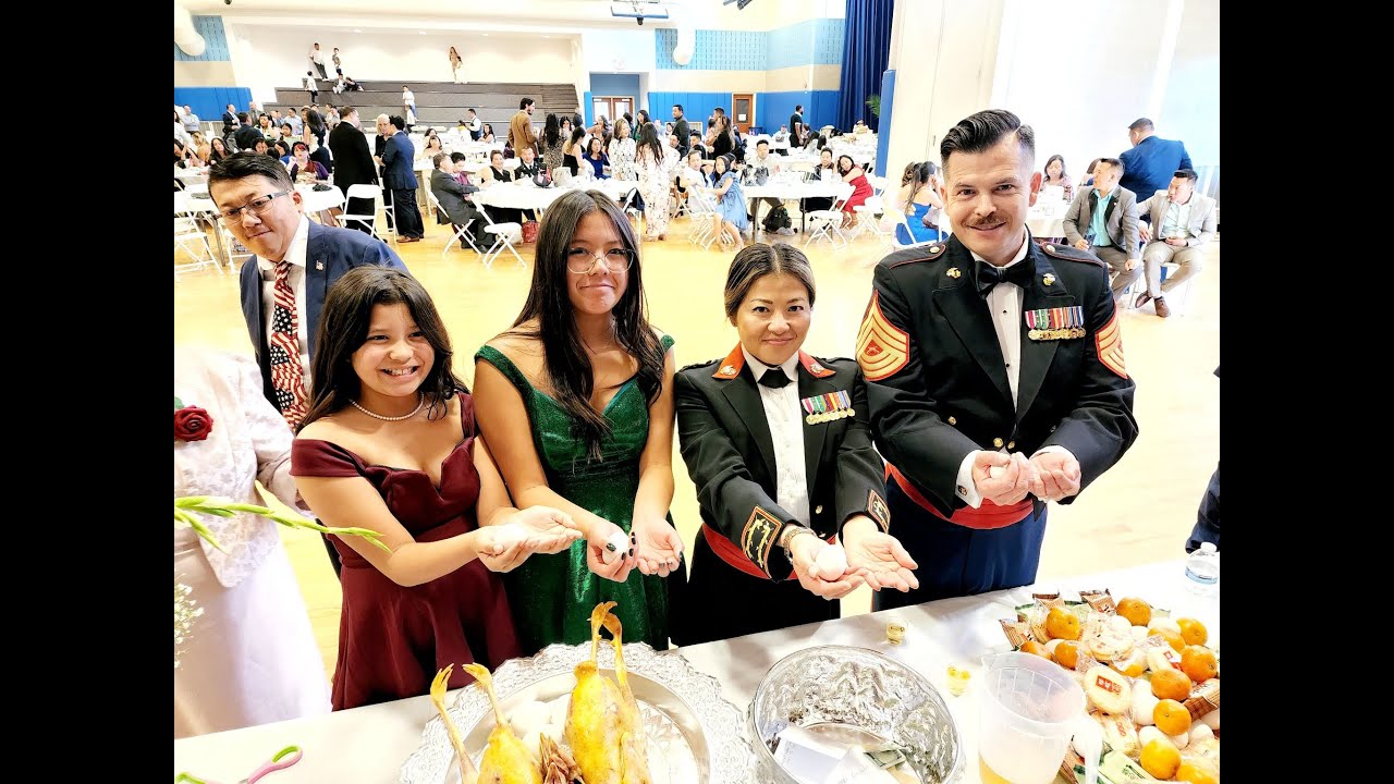 Major Foua Cheng Gonzales and Master Sergeant Rudy Gonzales U.S. Marine ...