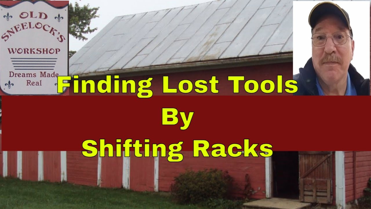 Finding Lost Tools By Shifting Racks - YouTube