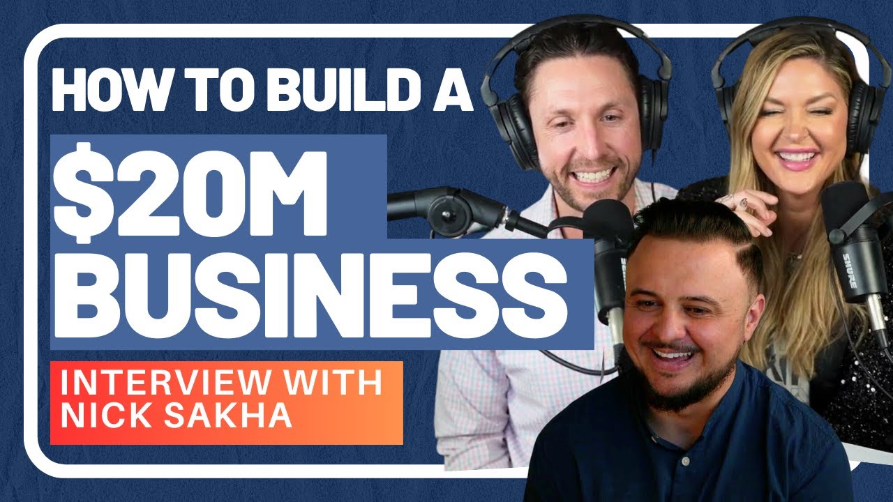305. How Nick Sakha Built a $20M Insurance Empire in 7 Years using his ...