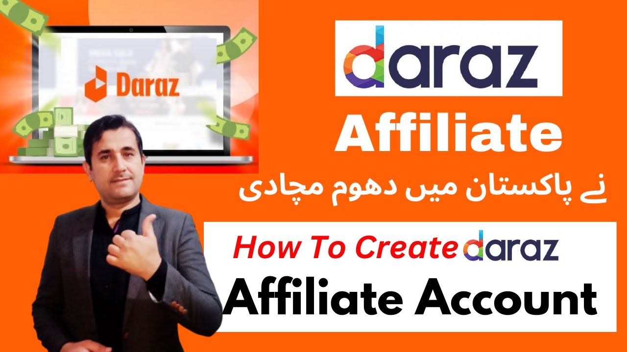 How to create daraz affiliate account | how to join affiliate program with daraz | hp life with ...