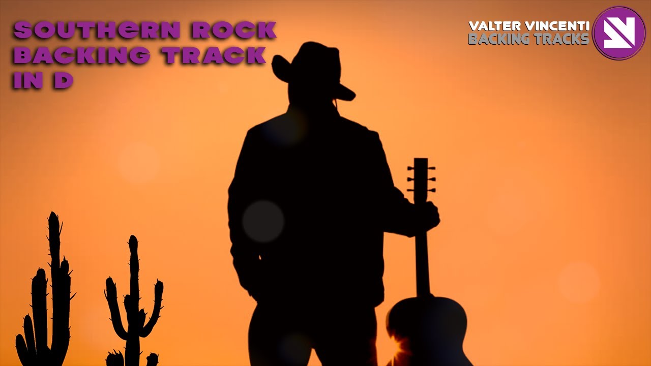 SOUTHERN ROCK BACKING TRACK IN D - YouTube