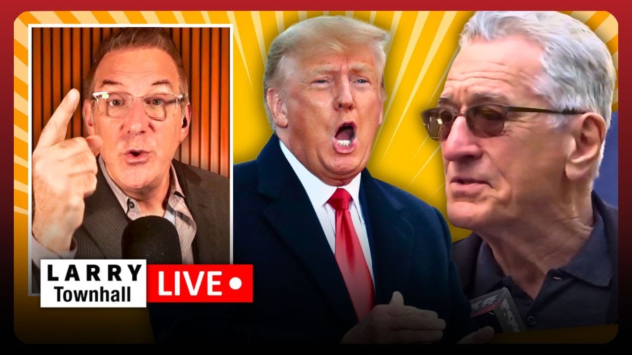 TRUMP vs DE NIRO, Libertarian RAGE, Buttigieg OWNED! | Larry - YouTube