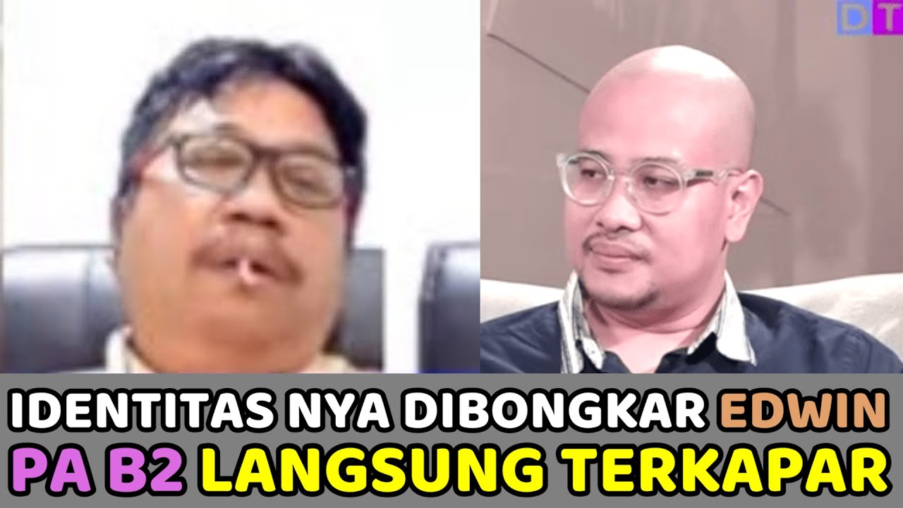 Identitas Pa B2 dibongkar Edwin Metatron si Botak...Pa B2 Langsung ...