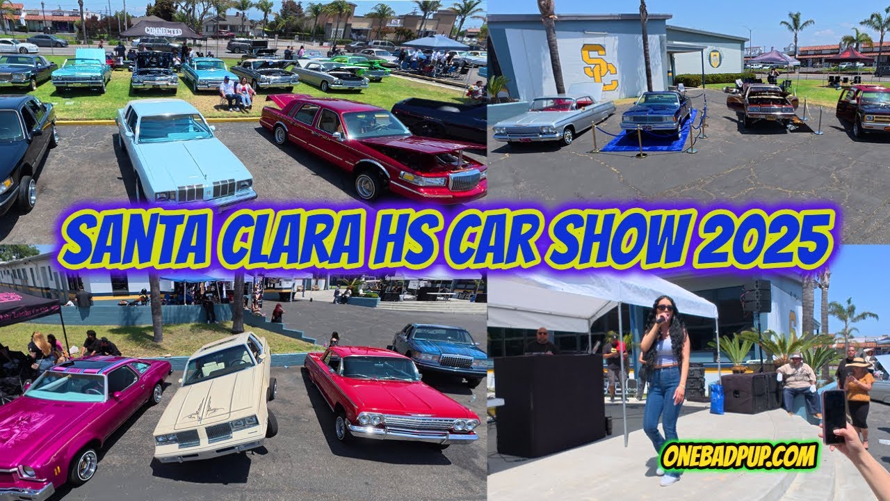 Santa Clara HS Car Show Oxnard 2025 - YouTube