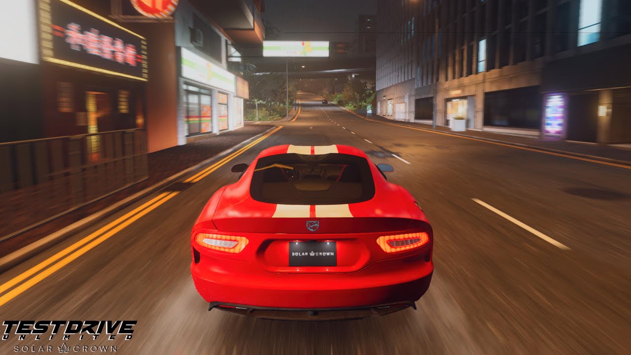 Test drive unlimited Solar Crown: Dodge Viper GTS Coupe '17 - Free Roam ...
