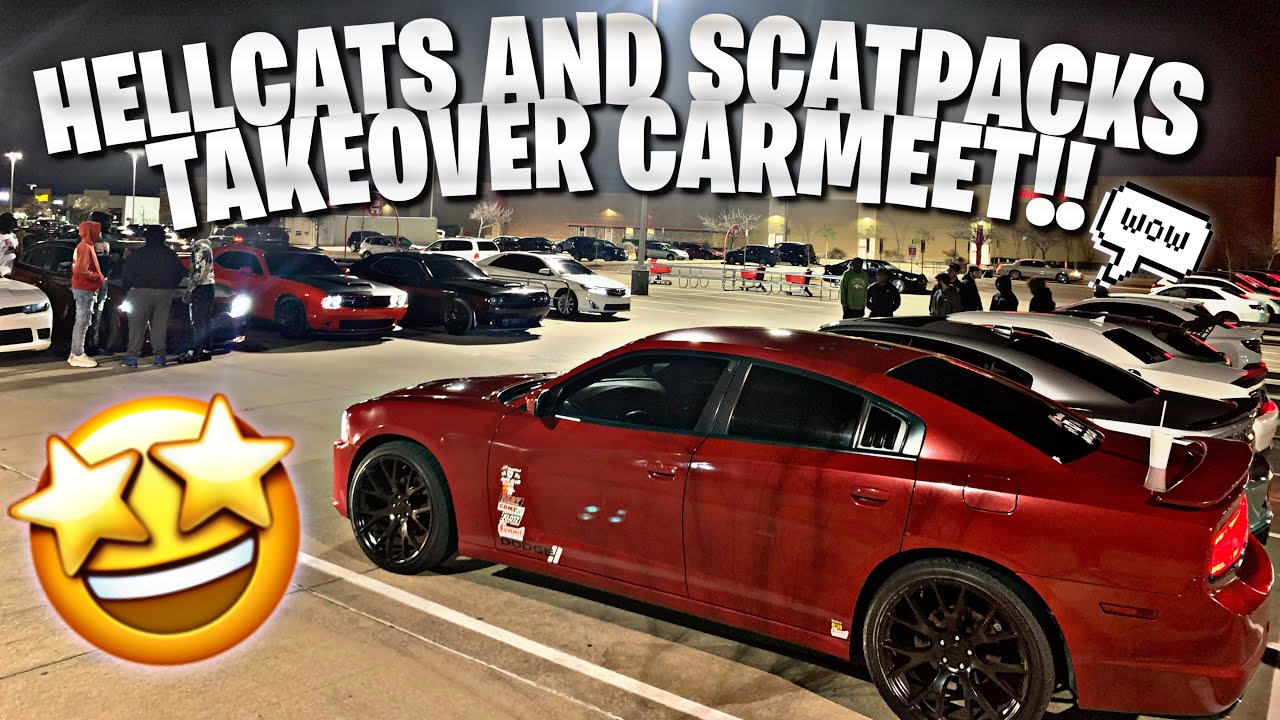 SRT’s PULLED UP TO THE CAR MEET AND THIS HAPPENED - YouTube