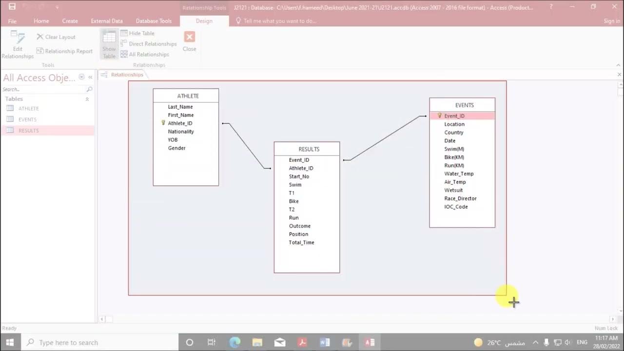 IGCSE ICT (0417) June 2021 P21 Database - YouTube