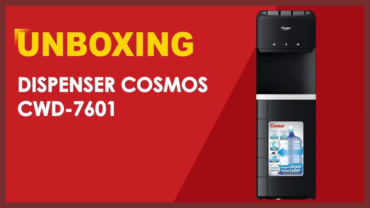 UNBOXING Dispenser Cosmos CWD-7601 - YouTube