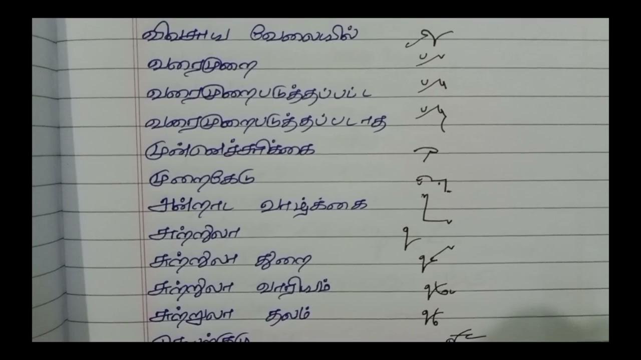 Tamil Shorthand Shortcuts Part 14 Junior And Senior tamil-shorthand-shortcuts-part-14-junior-and-senior