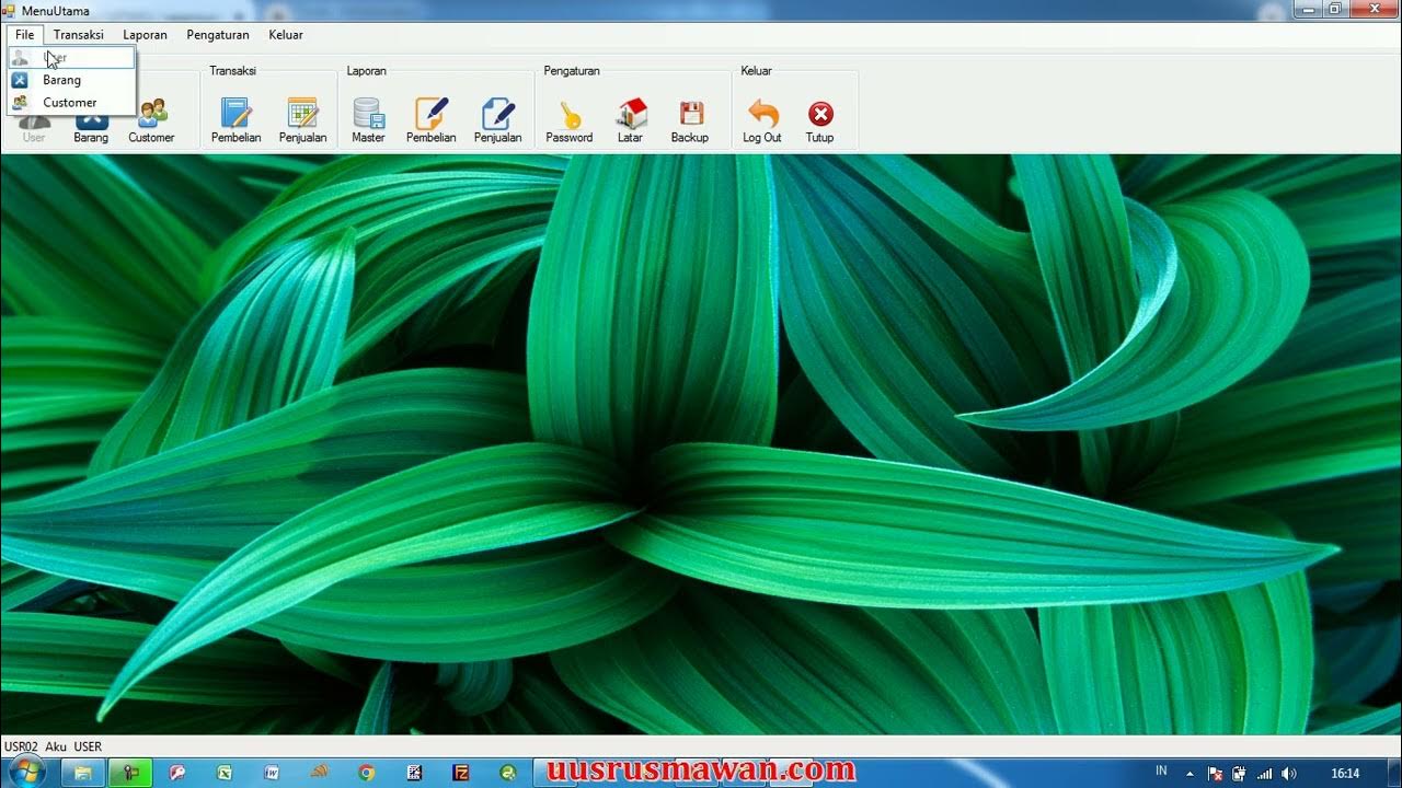 tutorial vb.net dan mysql - bab 8 form login - YouTube