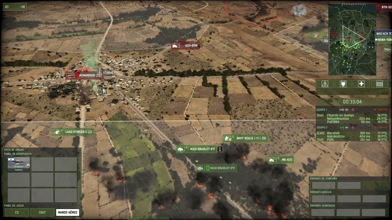 Wargame: Red Dragon - Partida 277 (3v3) - YouTube