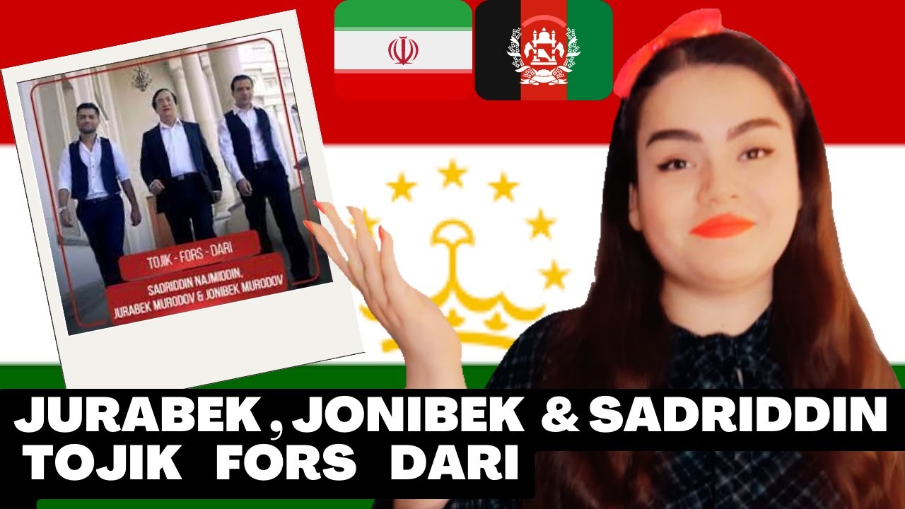 REACTION Jurabek Murodov, Jonibek Murodov & Sadriddin Najmiddin - Tojik Fors Dari فارس تاجیک دری ...