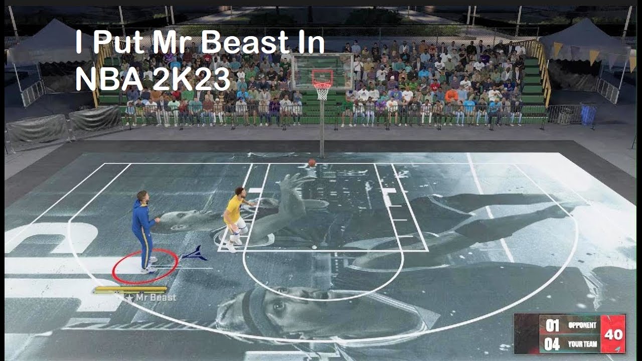 I Put Mr Beast In The NBA|NBA 2k23| - YouTube