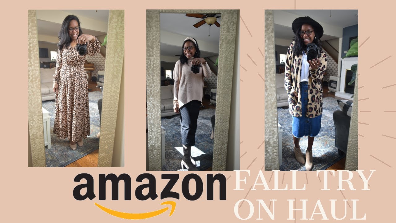 Amazon try on haul Fall 2020 - YouTube