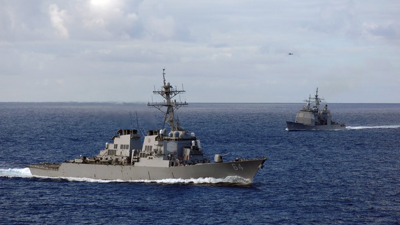 Shocked in world !!! America sent the USS Carney to the Middle East ...