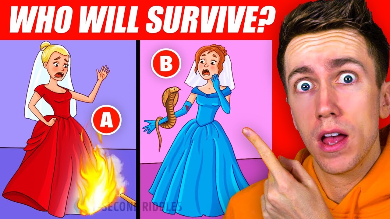 THESE RIDDLES ARE RIDICULOUS.... - YouTube