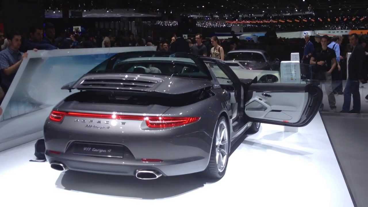 Porsche 911 Targa 4S - Retracting Roof - YouTube