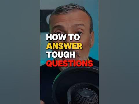 How to answer tough questions. Speak English fluently and ...