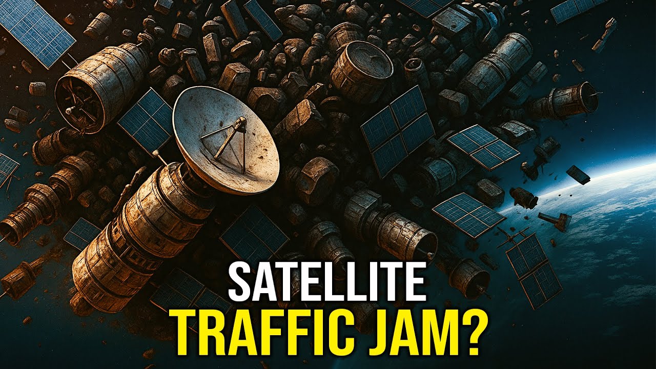Can Satellites Really Cause A Space Traffic Jam? - YouTube