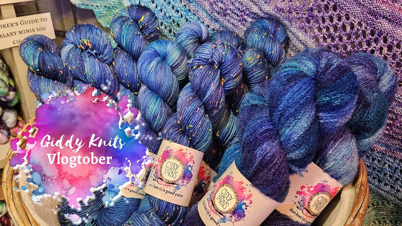 Vlogtober - Week 3 - Prepping For A Yarn Show - YouTube