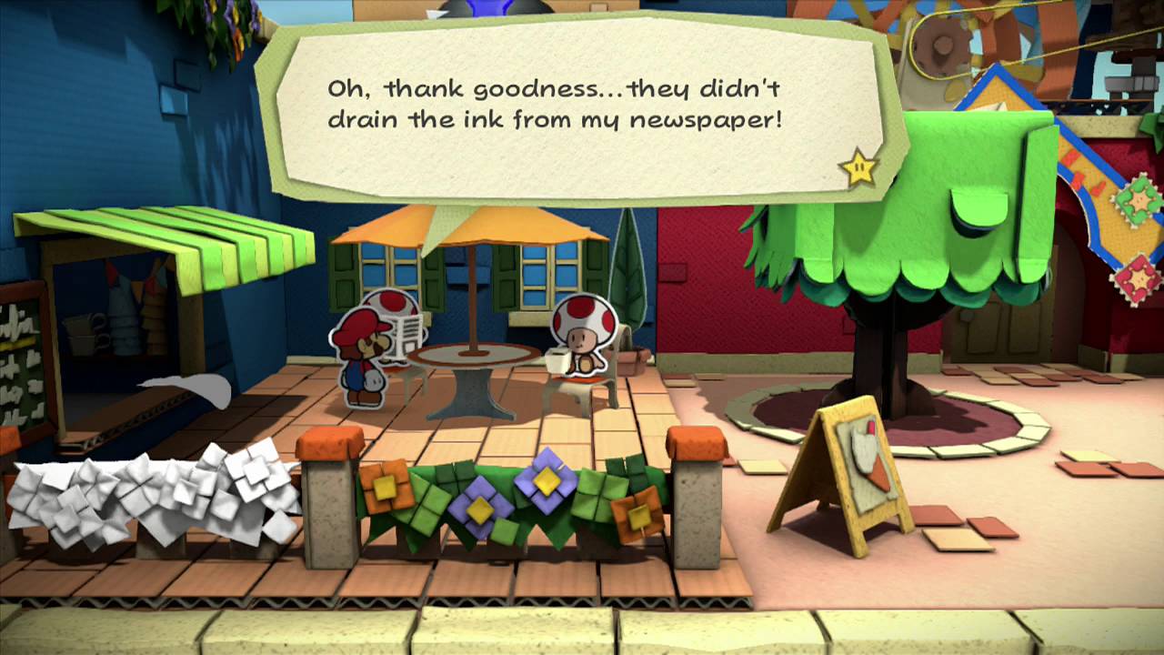 Paper Mario: Color Splash Walkthrough (Wii U) - Port Prisma 2nd Visit ...