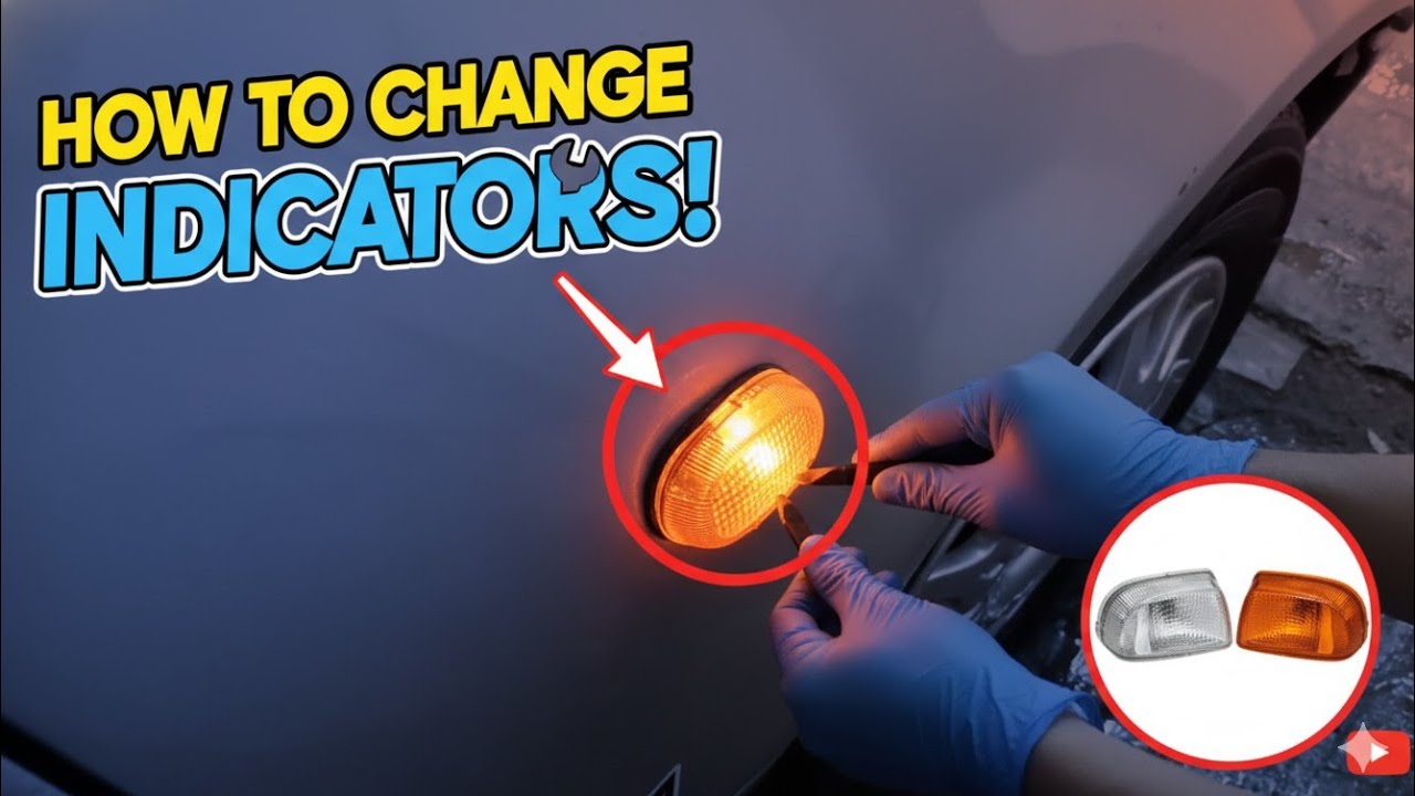 How to Change Car Indicators | Maruti Esteem Diesel | Step-by-Step DIY ...