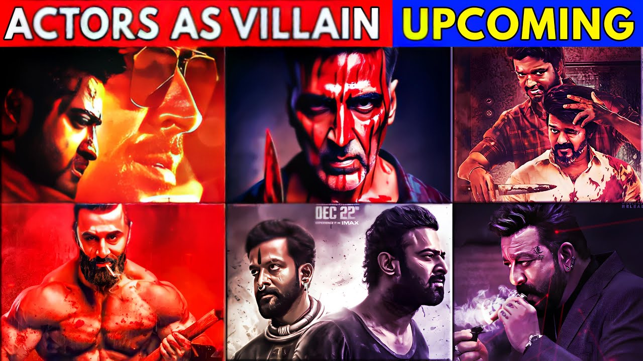Top 12 Hero Play Villain Roles In Upcoming BIG Film | Actors Play ...