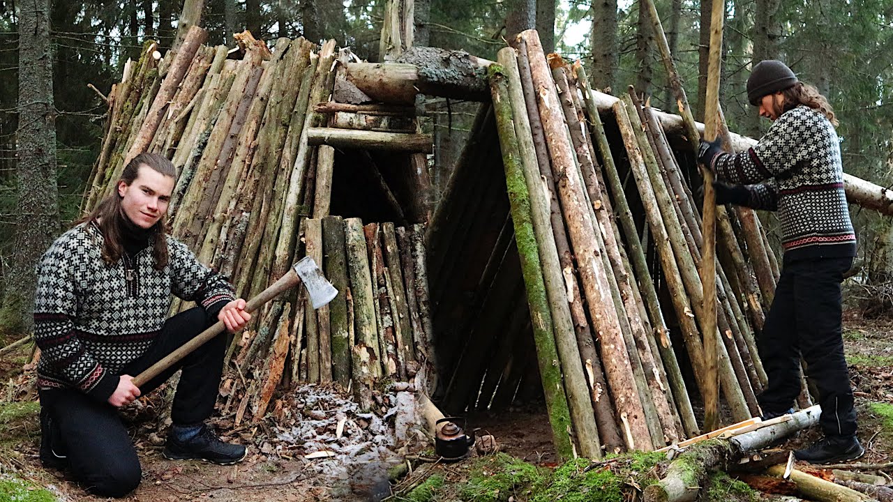 Building A Primitive Cabin