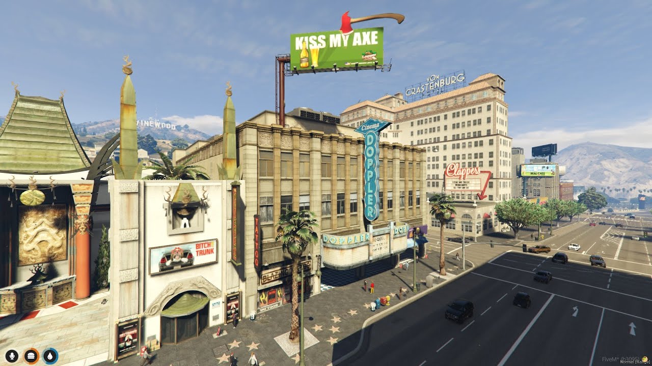 Gta V Mlo - Fivem Cinema Doppler Mlo - Fivem Maps - YouTube