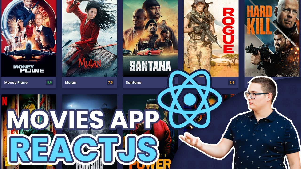 Movies App React Project Youtube