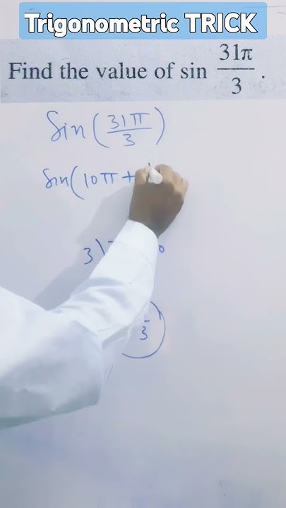 Trigonometry functions Tricks by RP sir - YouTube