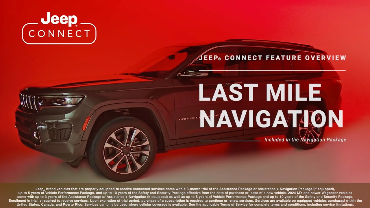 How to Use Last Mile Navigation | Jeep® Connect - YouTube