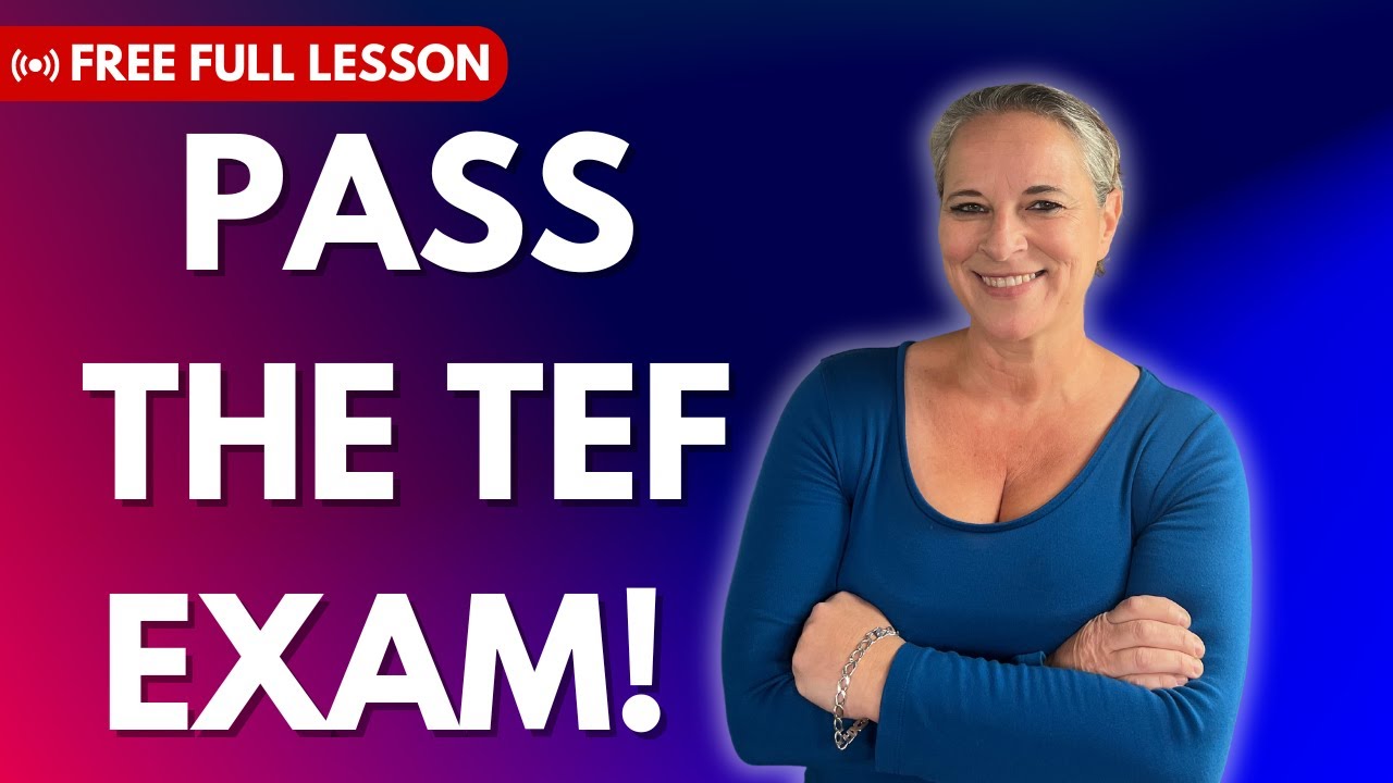 Master the New TEF Exam: B1 French Practice & Tips Live! - YouTube