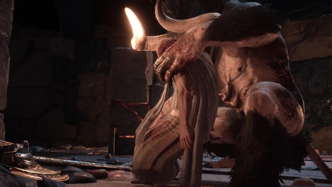 Assassin's Creed Odyssey_enfrentando minotauro - YouTube