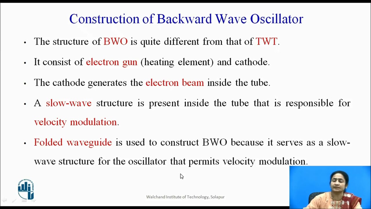 Backward Wave Oscillator - YouTube