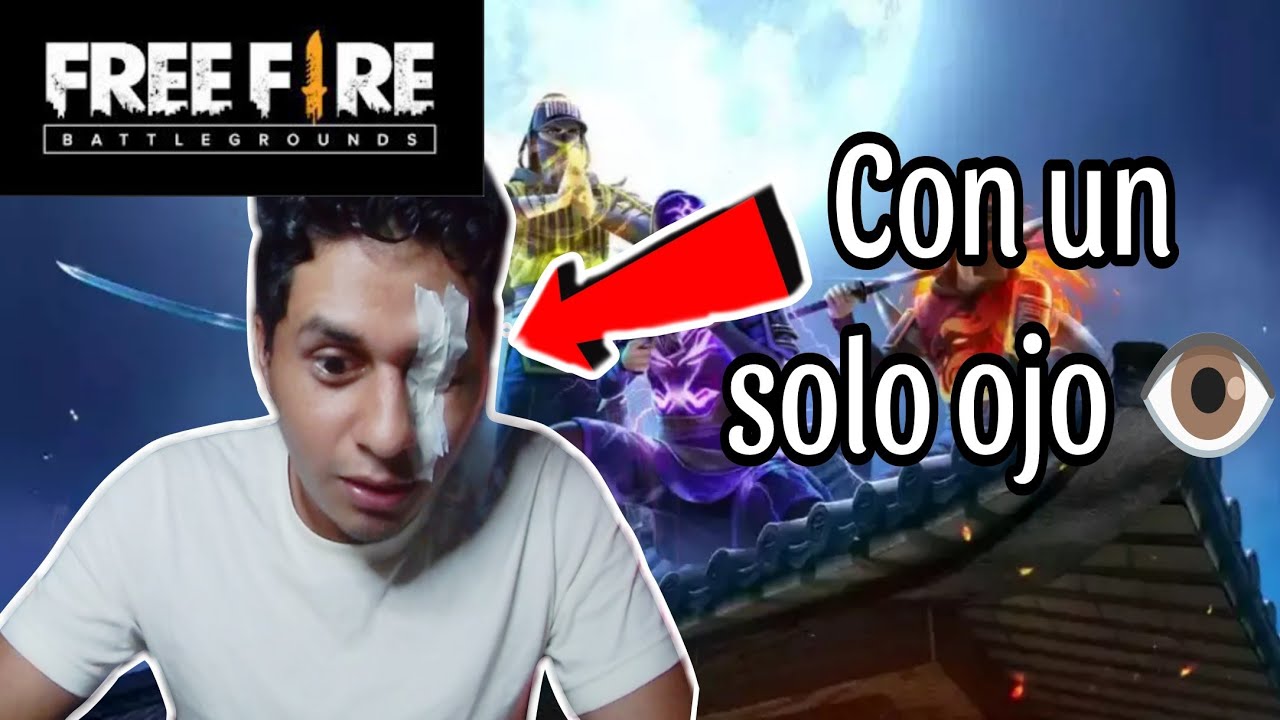 FREEF!RE Jugando con un Solo ojo 👁️🤯 - YouTube