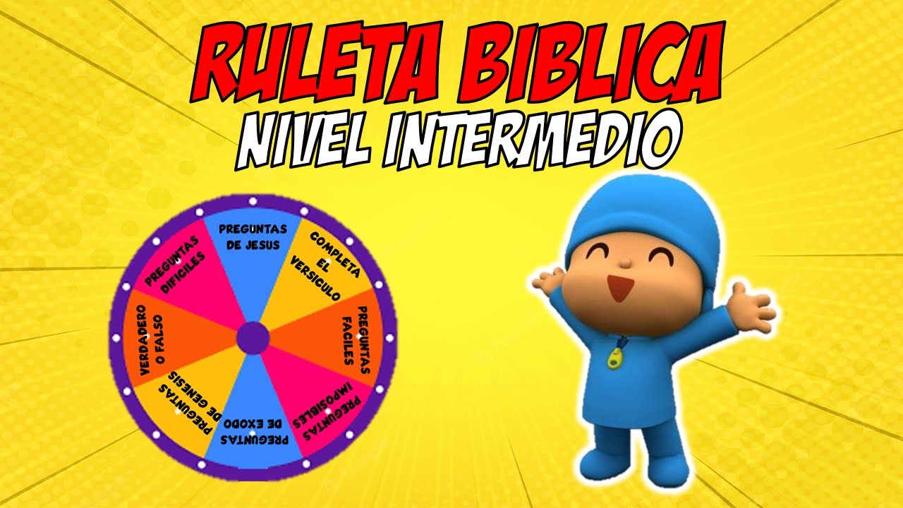 JUEGO LA RULETA BIBLICA PARA NIÑOS - YouTube