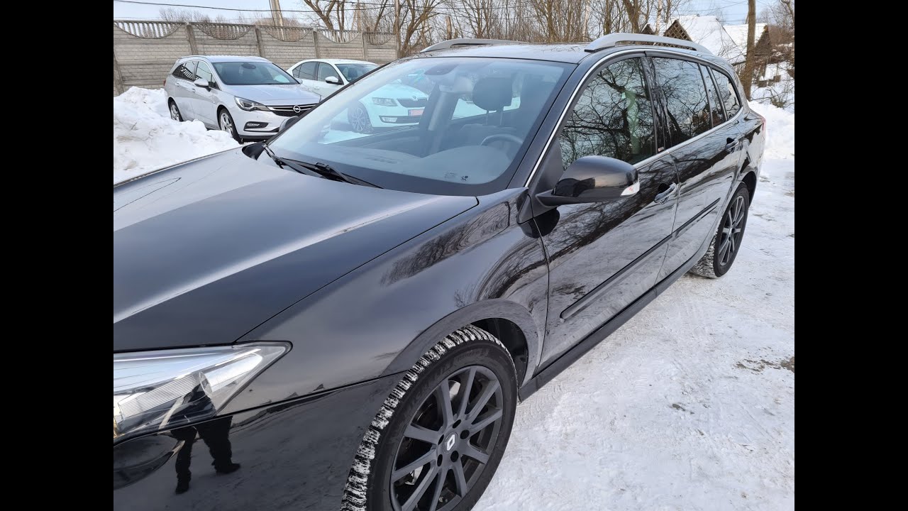 Renault Laguna 4 control 2.0 110kW/150p.s 2015 167000km - YouTube