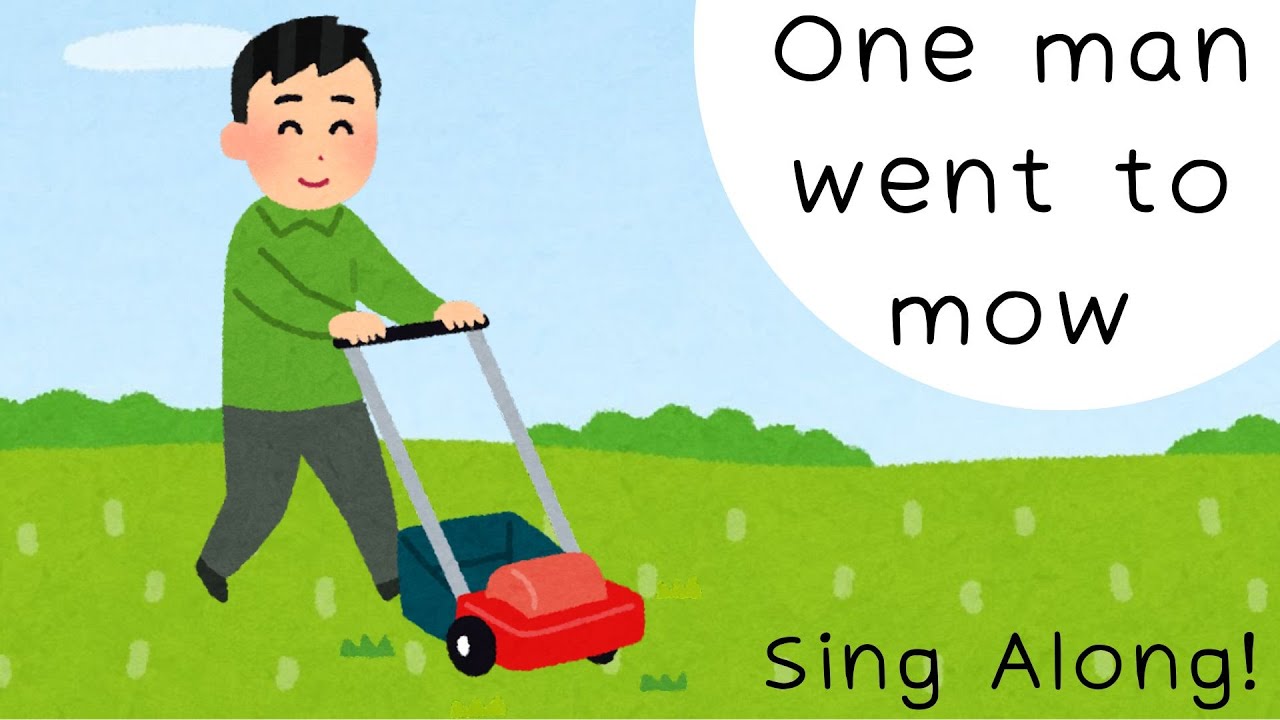 Nursery Rhyme Sing Along Song! - One Man Went To Mow #NurseryRhymes ...