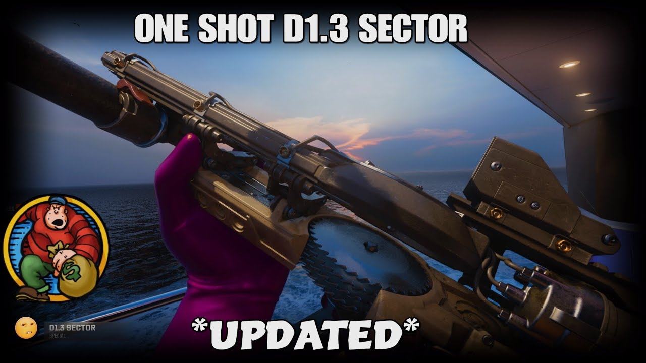 USING OVERPOWERED D1.3 SECTOR(Trickshot!) - YouTube