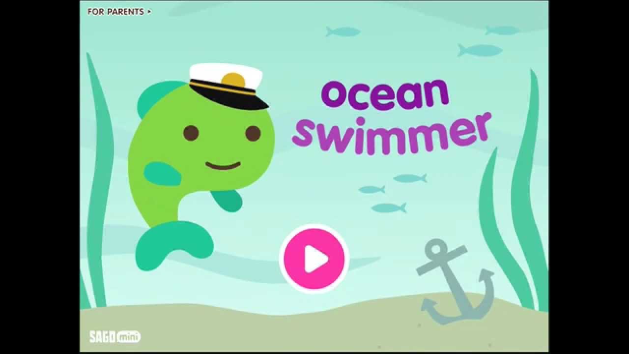 Sago Mini Ocean Swimmer | Top Best Apps For Kids - YouTube