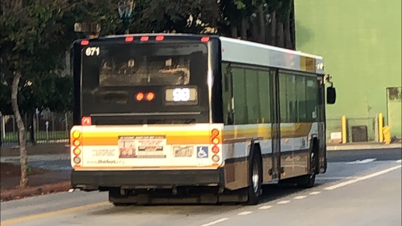 Thebus Honolulu Route 99 EXPRESS! Wahiawa Transit Center Bus’ 671 ...